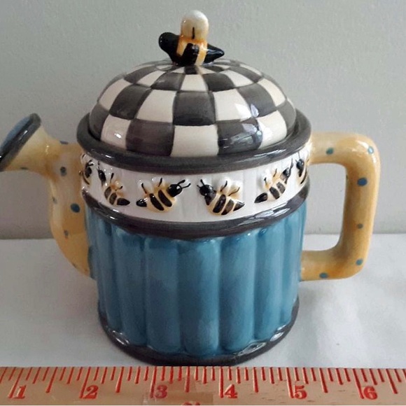 Debbie Mumm | Other | Vintage Debbie Mumm Teapot Buzzin By Collectible ...